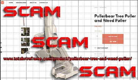 Pullerbear Tree,Invasive Weed and Root Puller